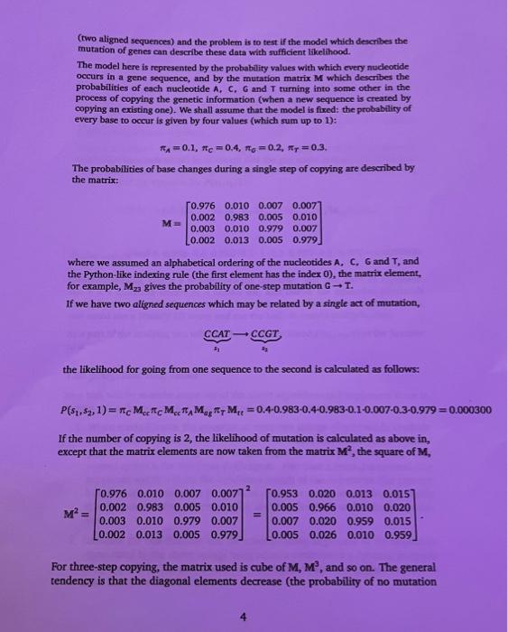 Solved dna =[An,"Cn,"Gn,"TT′] seq | Chegg.com