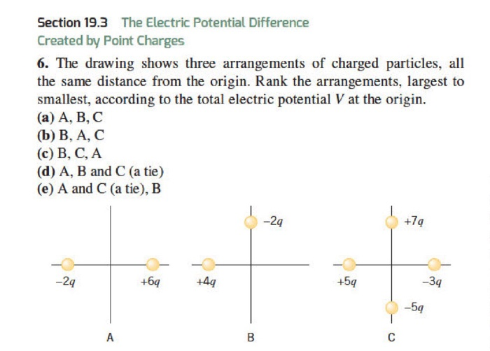 Solved The Electric Potential Difference Section 19.3 | Chegg.com