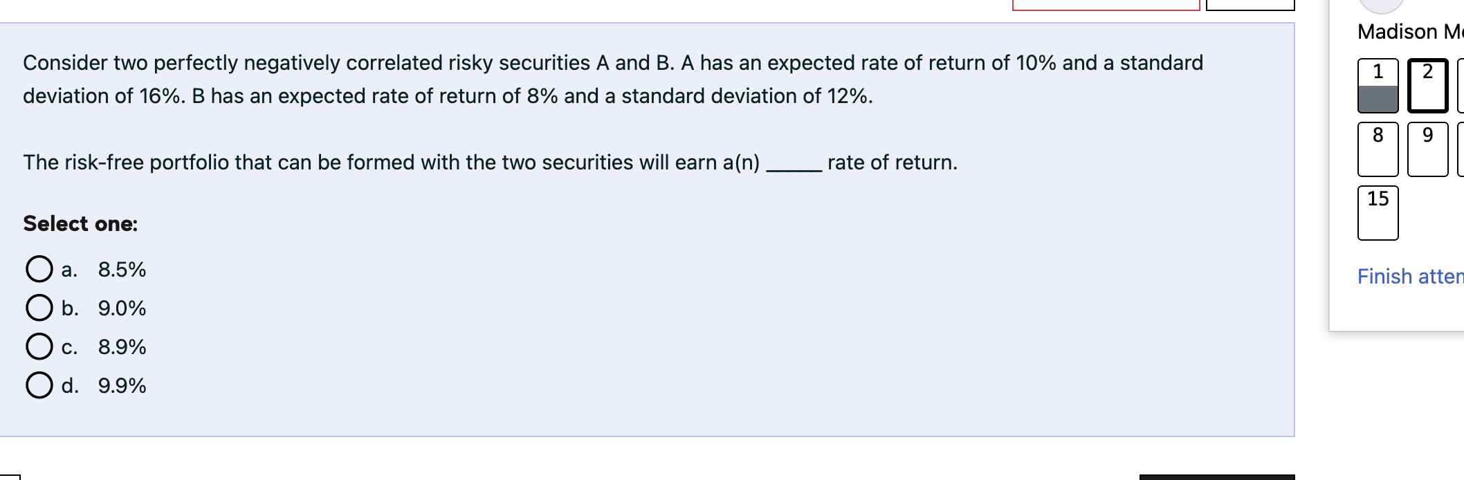 Solved Consider two perfectly negatively correlated risky | Chegg.com
