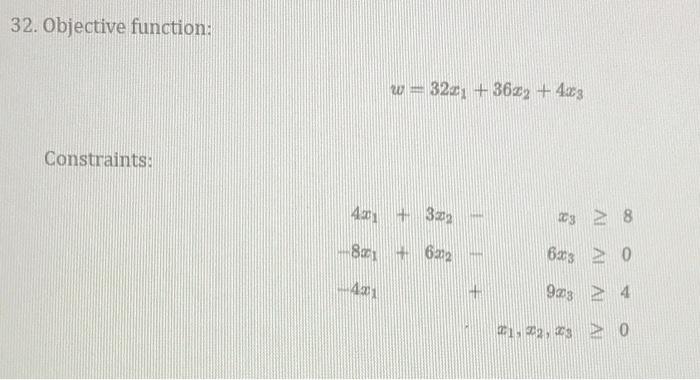 Solved Solving a Minimization Problem in Exercises 29, 30, | Chegg.com