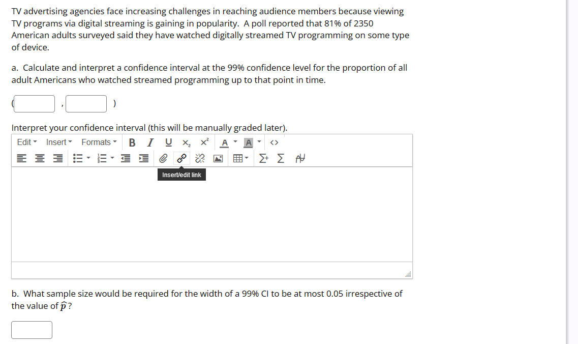 Solved TV advertising agencies face increasing challenges in | Chegg.com