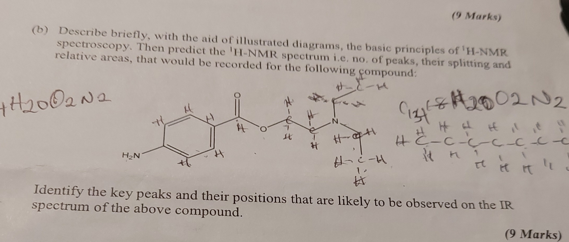 Solved (9 ﻿Marks)(b) ﻿Describe briefly, with the aid of | Chegg.com