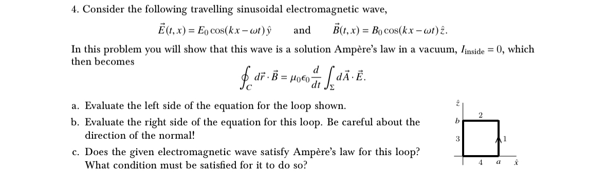 Solved Consider the following travelling sinusoidal | Chegg.com