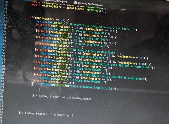 Solved I only need to know how to add option#2 using a | Chegg.com
