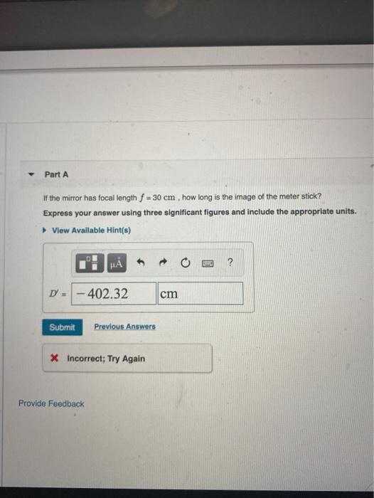 Solved (Figure 1) shows a meter stick held lengthwise along | Chegg.com