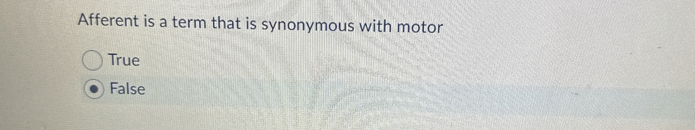 Solved Afferent is a term that is synonymous with | Chegg.com