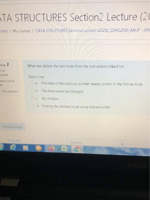 Solved ETA STRUCTURES Section2 Lecture (20 oard / My courses | Chegg.com