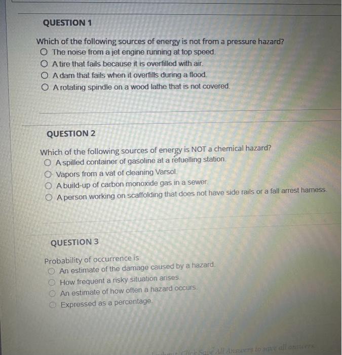 Solved Which Of The Following Sources Of Energy Is Not From 