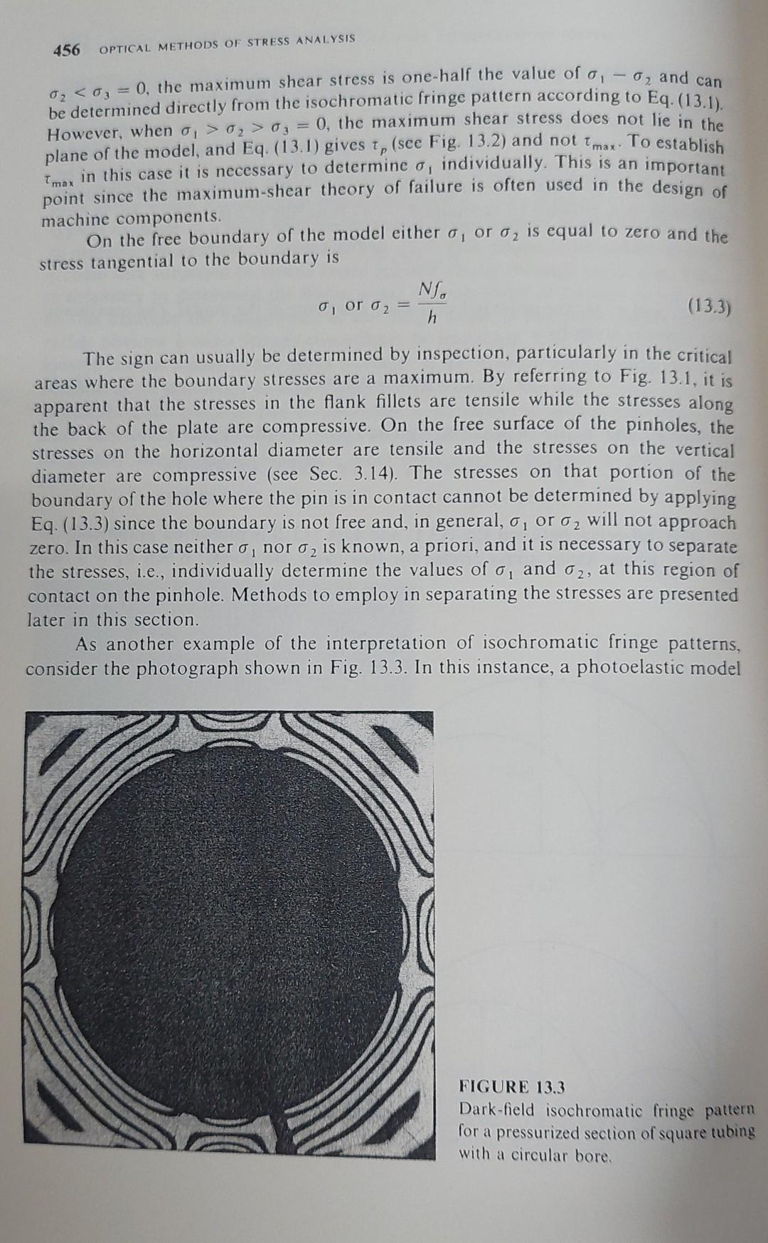 Solved 13.7. Plot the fringe orders as a function of | Chegg.com | Chegg.com