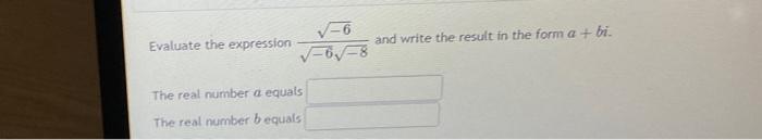 Solved Evaluate the expression 5i1−1i and write the result | Chegg.com