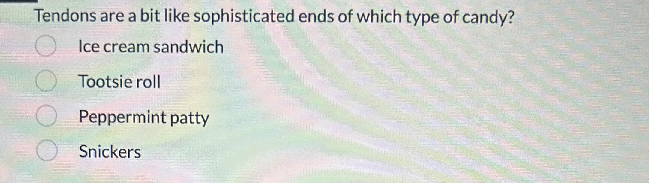 Solved Tendons are a bit like sophisticated ends of which | Chegg.com Solved Tendons are a bit like sophisticated ends of which | Chegg.com
