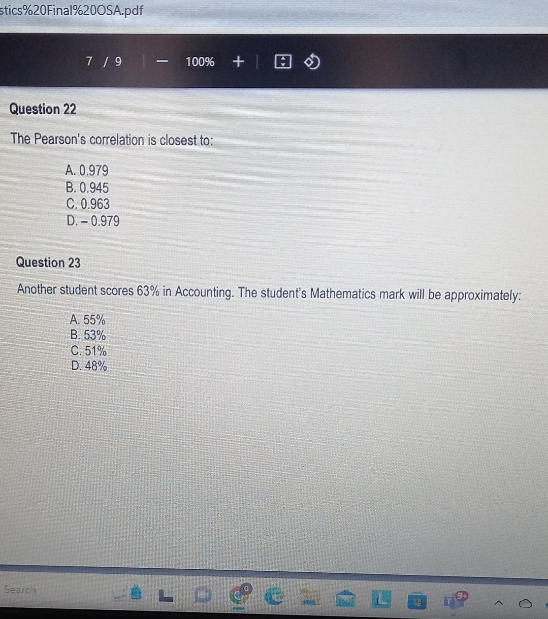 Solved Questions 9-12 refer to the problem below. The volume | Chegg.com