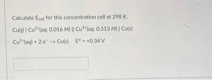 Solved What is the cell notation for the voltaic cell | Chegg.com