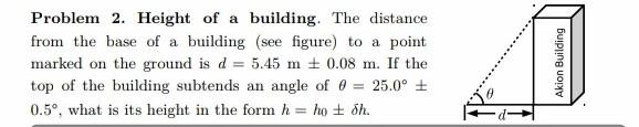 Solved Problem 1. Volume of a rectangular parallelepiped. | Chegg.com