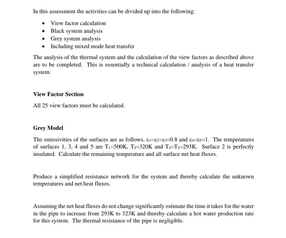 Solved Radiation/ Convection Network Assessment-System BB | Chegg.com