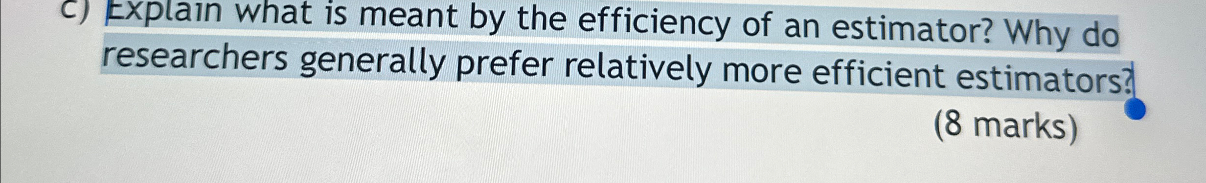 Solved C) ﻿Explain what is meant by the efficiency of an | Chegg.com