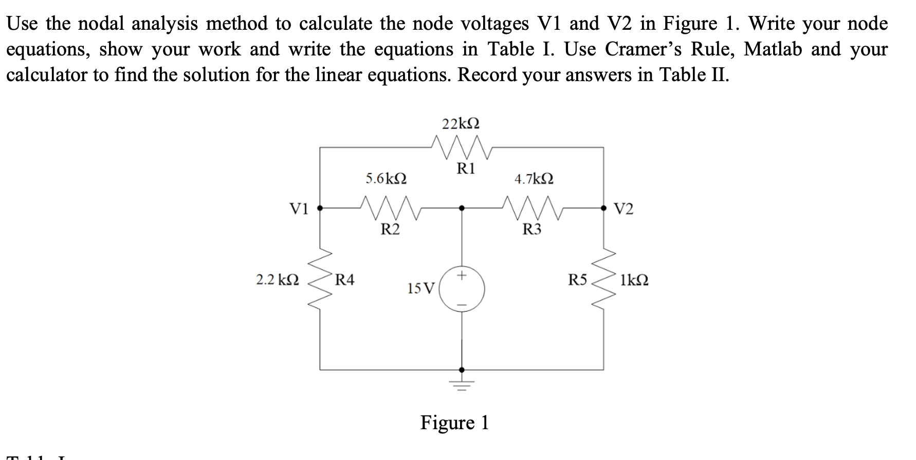 Solved Use the nodal analysis method to calculate the node | Chegg.com