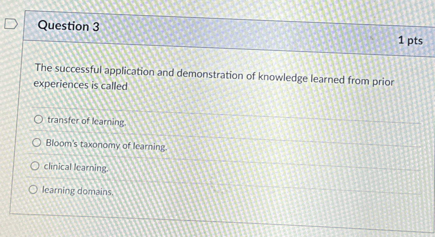 Solved Question 3The successful application and | Chegg.com