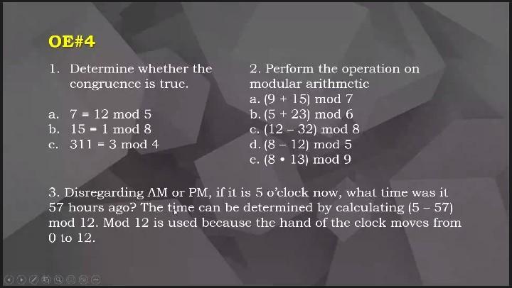 Solved 1. Determine whether the 2. Perform the operation on | Chegg.com