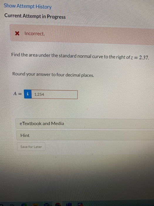 Solved Show Attempt History Current Attempt in Progress X | Chegg.com