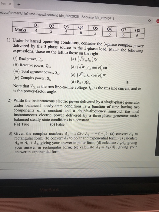 Solved Pow X + | Chegg.com