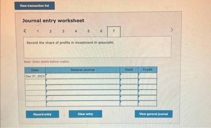 Solved Journal entry worksheet 7 Record the collection of | Chegg.com