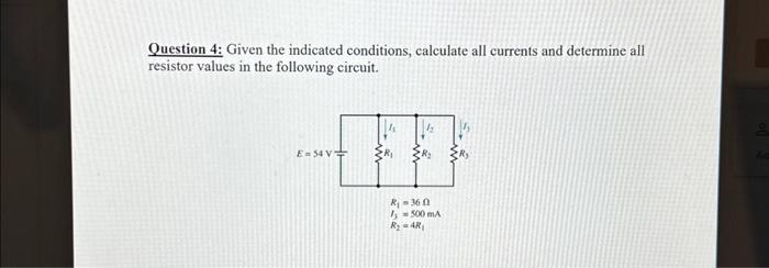 Solved Question 4: Given the indicated conditions, calculate | Chegg.com Solved Question 4: Given the indicated conditions, calculate | Chegg.com