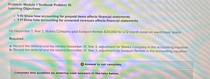 Solved Problem: Module 1 Textbook Problem 10 Learning | Chegg.com