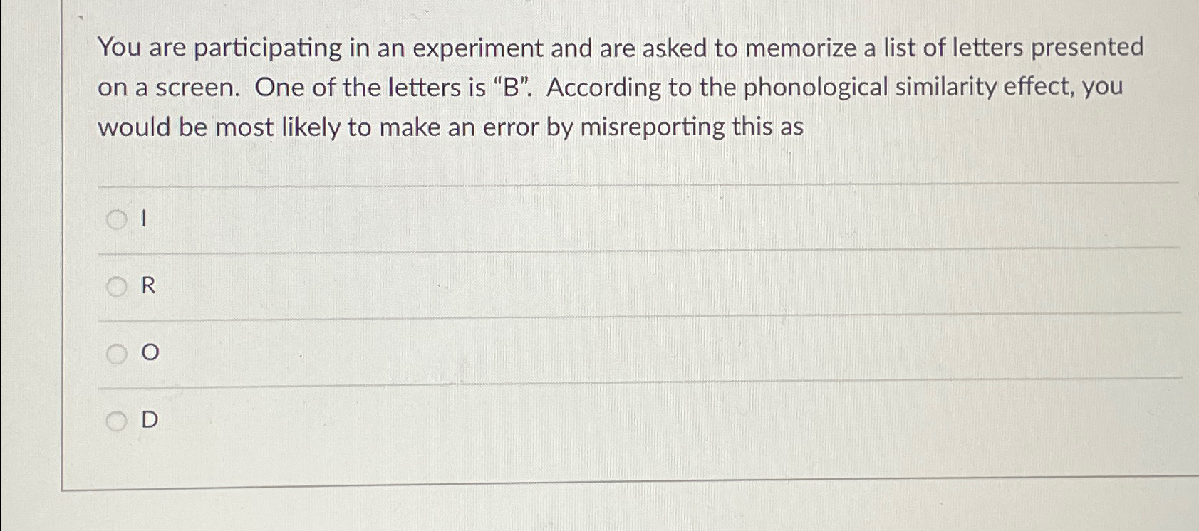 Solved You are participating in an experiment and are asked | Chegg.com