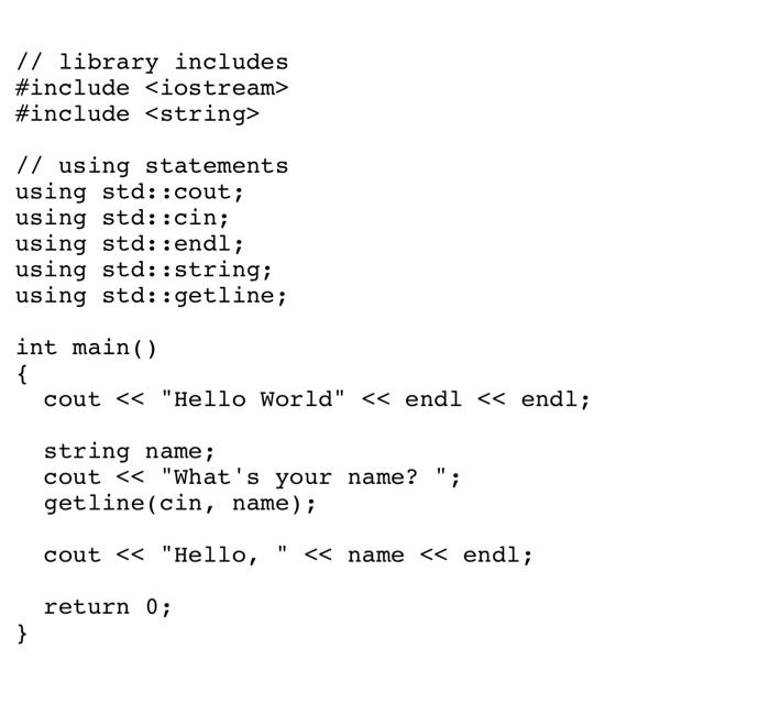 Solved Take the provided files: - a single C++ file | Chegg.com