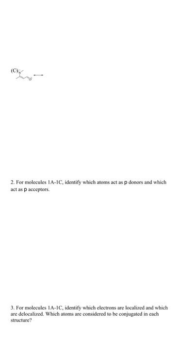 Solved Resonance Effects Basics Learning Activity 1. Draw | Chegg.com