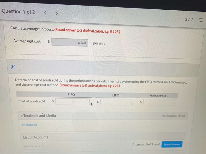 Solved Graded Chapter 6 P1 Question 1 of 2 View Policies | Chegg.com