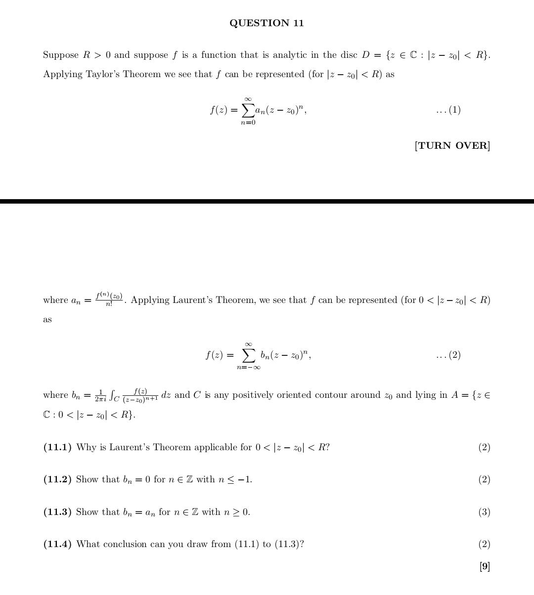 Solved QUESTION 11Suppose R>0 ﻿and suppose f ﻿is a function | Chegg.com