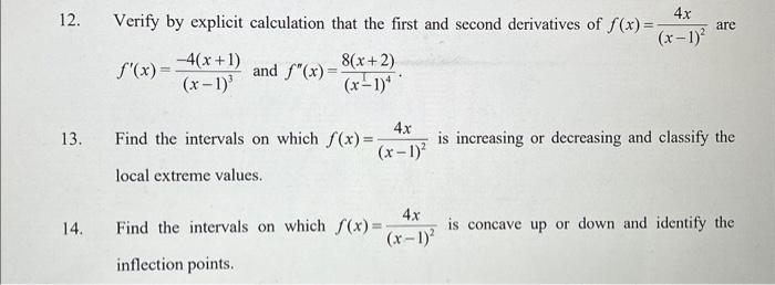 Solved 12. Verify by explicit calculation that the first and | Chegg.com