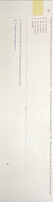 Solved a. for 10 years? b. for 15 years? for 41 year??' d. | Chegg.com