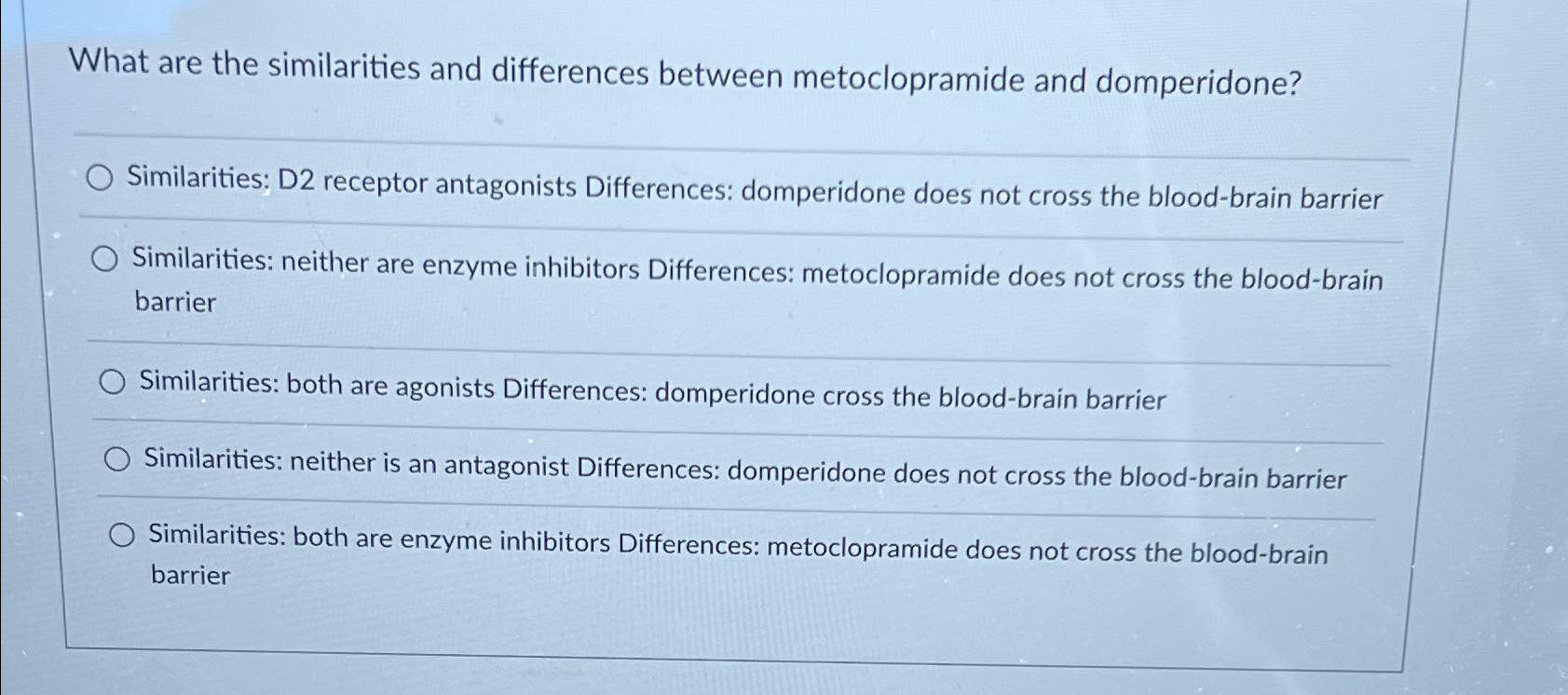 Solved What are the similarities and differences between | Chegg.com