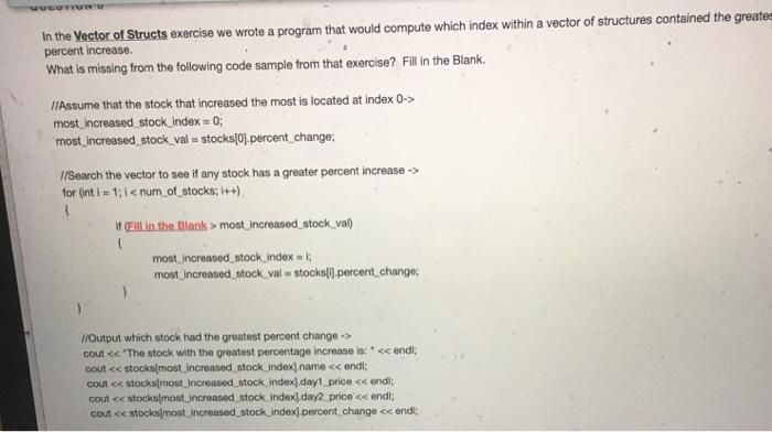 Solved WETTUNO In the Vector of Structs exercise we wrote a | Chegg.com