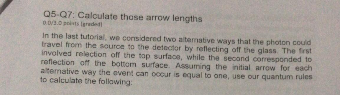 Q7. Calculate those arrow lengths Using the number | Chegg.com