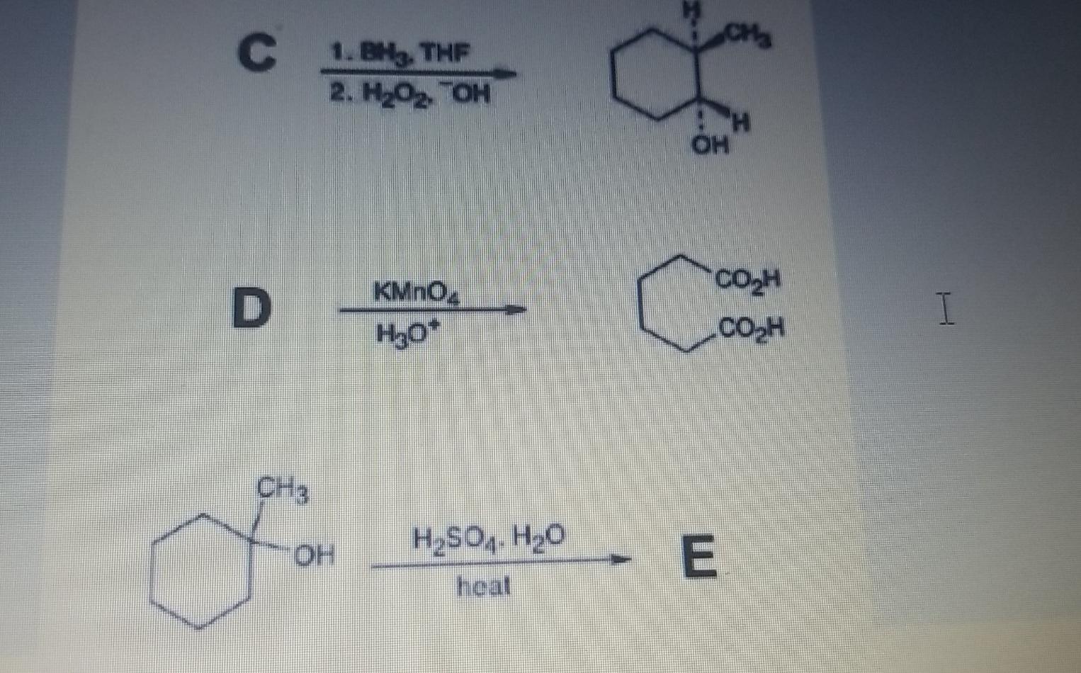 Solved Identify the missing reactants/products in the | Chegg.com