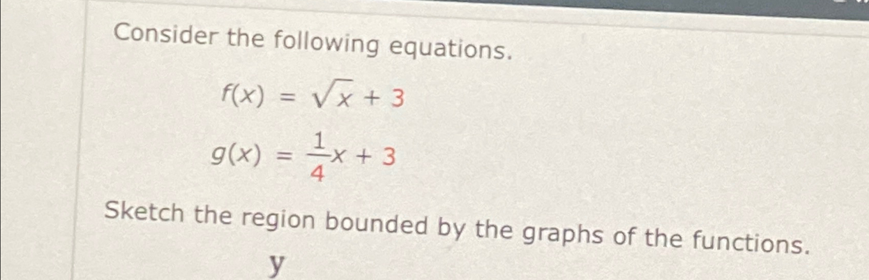 Solved Consider The Following