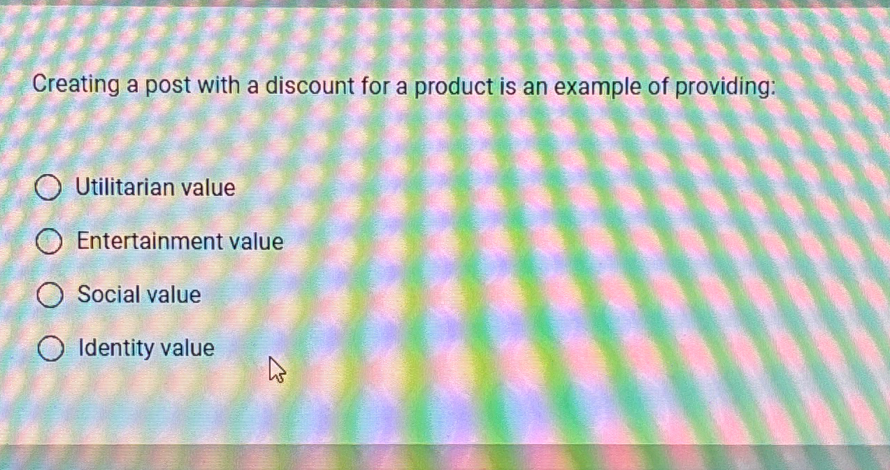 Solved Creating a post with a discount for a product is an | Chegg.com