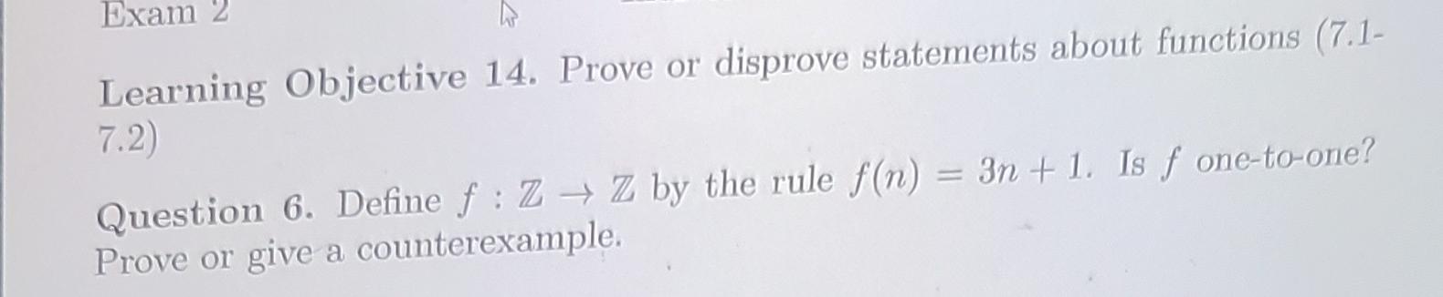 Solved Learning Objective 14. Prove or disprove statements | Chegg.com Solved Learning Objective 14. Prove or disprove statements | Chegg.com