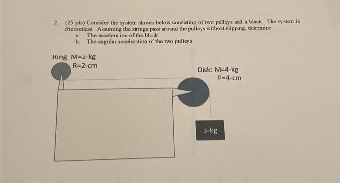 Solved Consider the system shown below consisting of two | Chegg.com