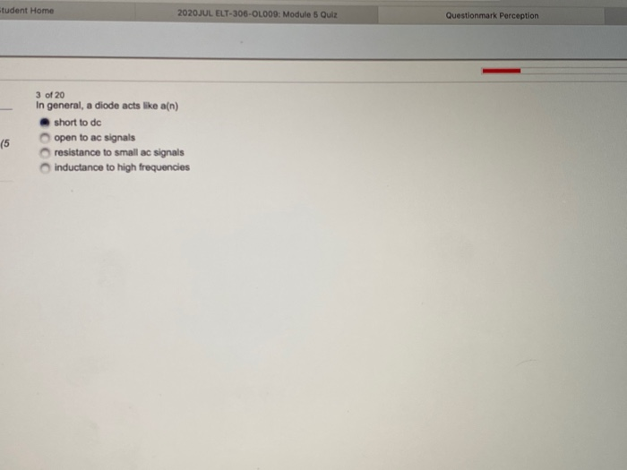 Student Home 2020JUL ELT-306-OL009: Module 5 Quiz | Chegg.com