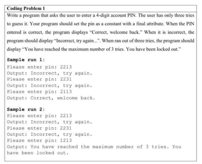 Solved Write a program that asks the user to enter a 4-digit | Chegg.com