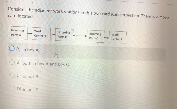 Solved Consider the adjacent work stations in this two card | Chegg.com