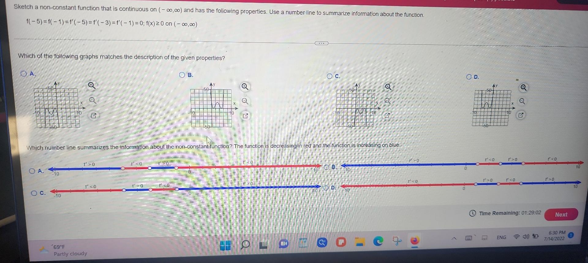 Solved Sketch a non-constant function that is continuous on | Chegg.com