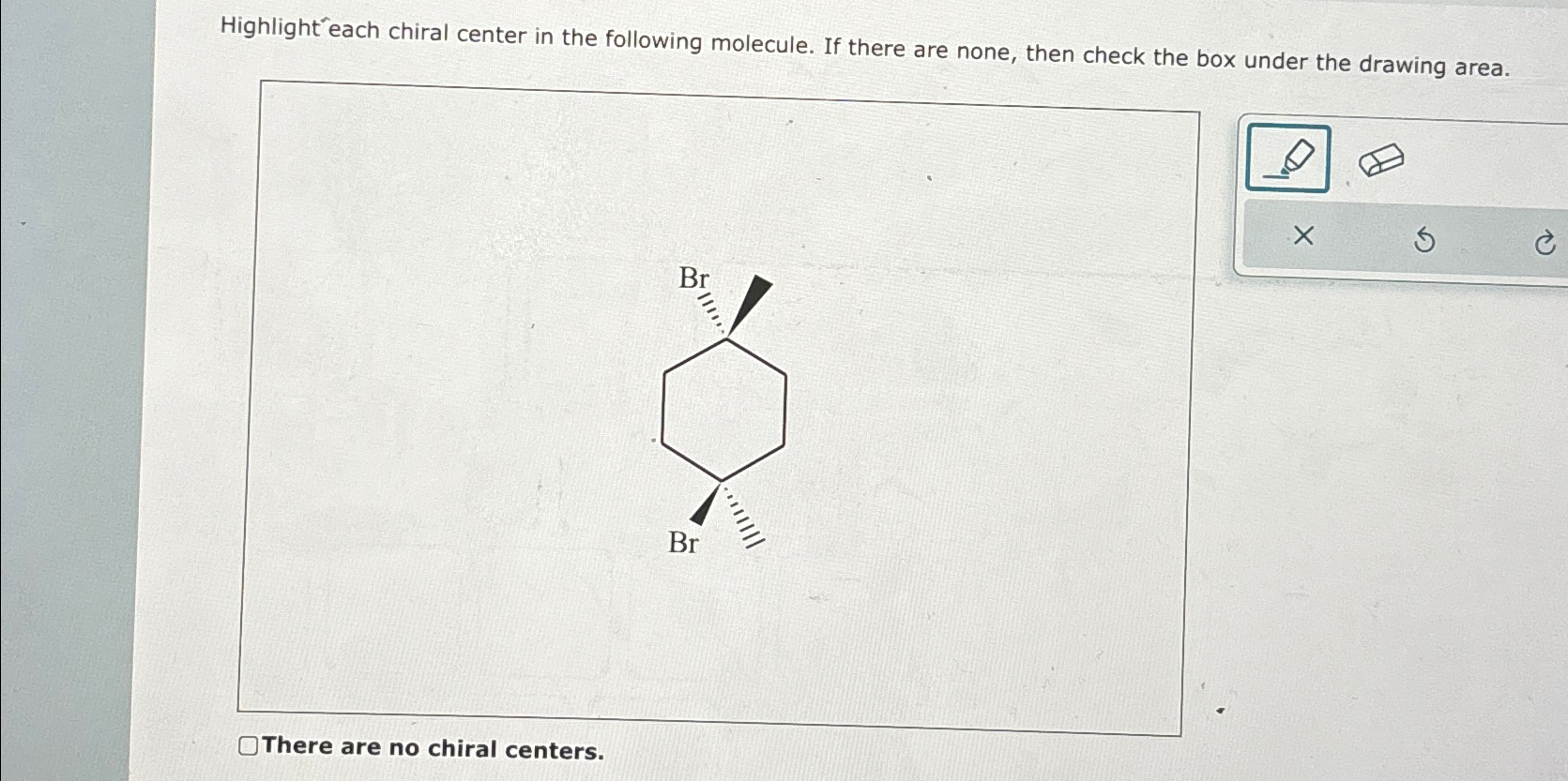 Solved Highlight each chiral center in the following | Chegg.com
