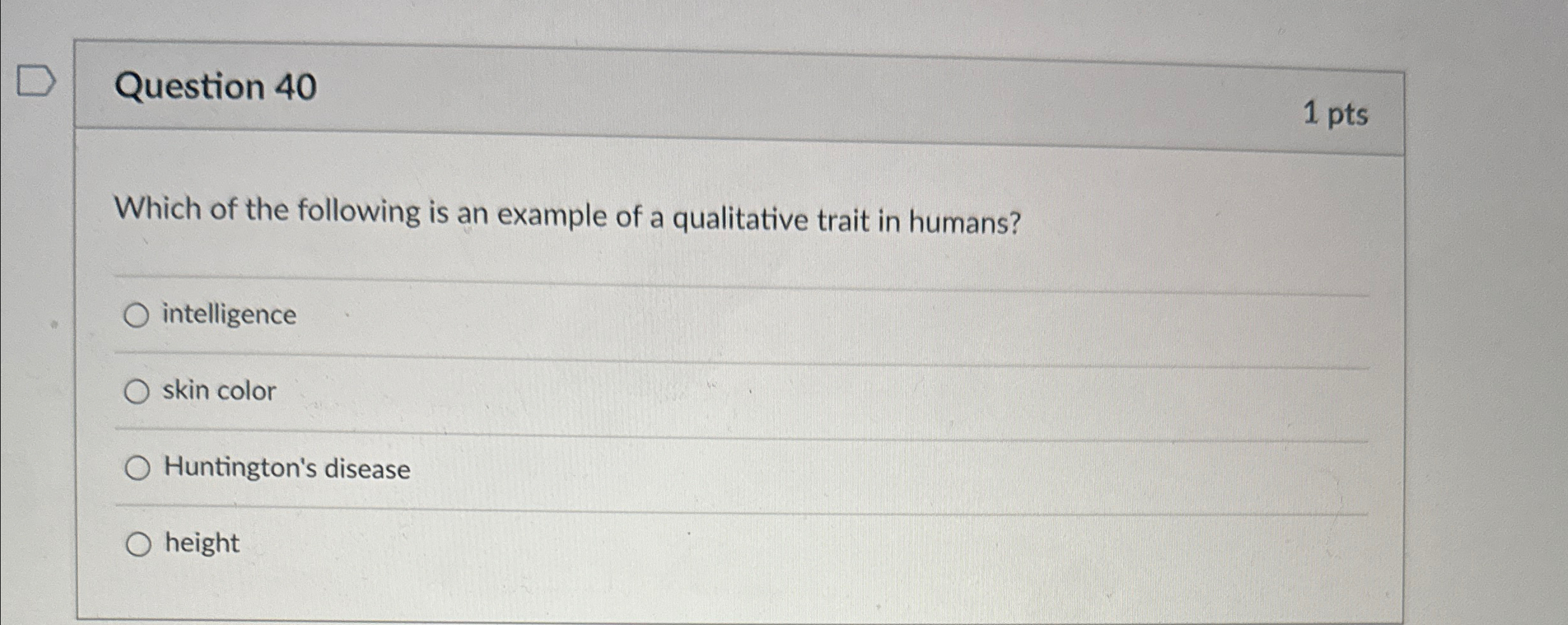 Solved Question 401 ptsWhich of the following is an example | Chegg.com Solved Question 401 ptsWhich of the following is an example | Chegg.com