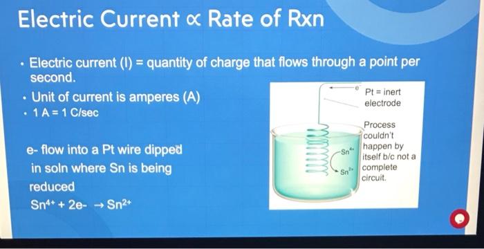 Solved - Suppose that Sn4+ is reduced to Sn2+ at a constant | Chegg.com